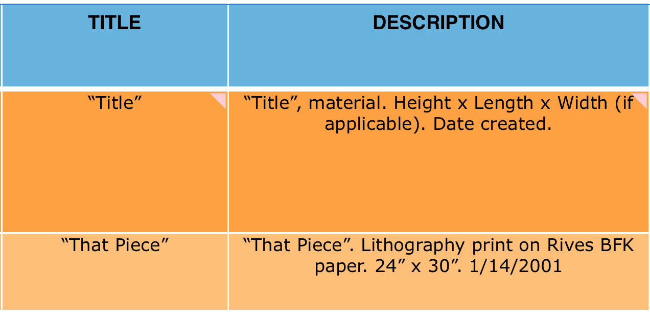 Keep Track Of Your Artwork With This FREE Artwork Inventory & Sales ...