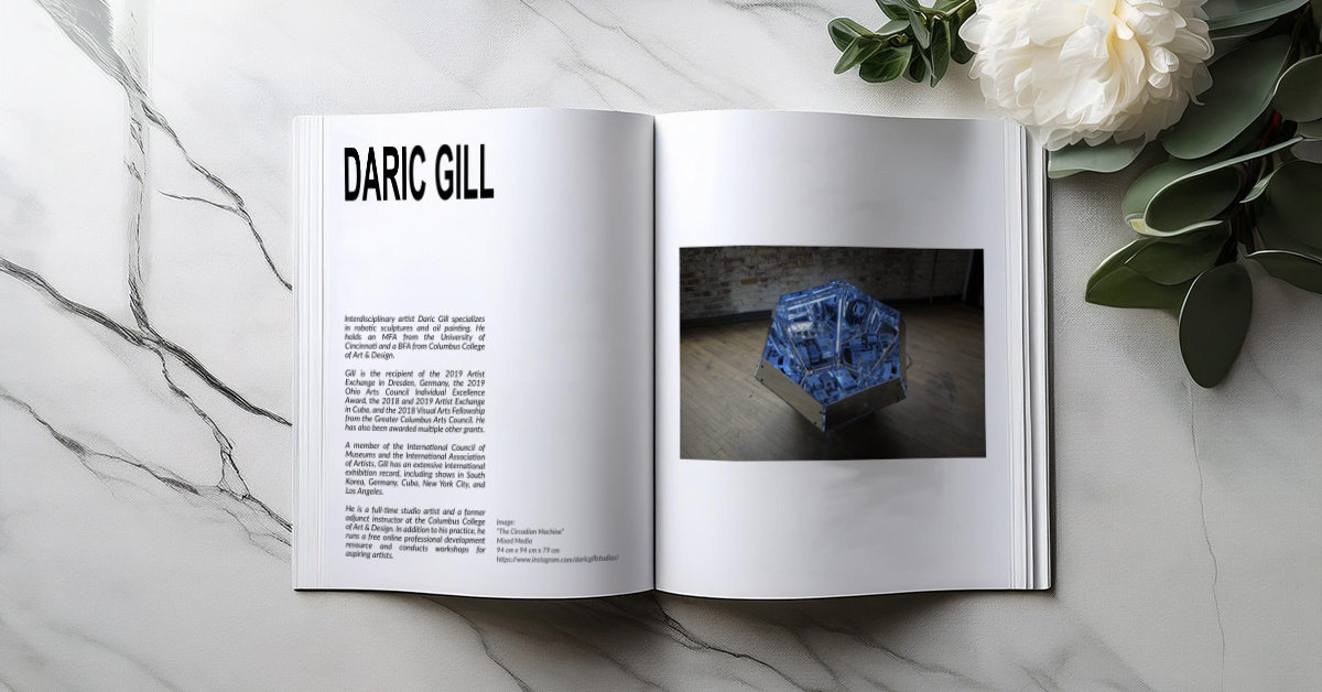 Daric Gill’s ‘The Circadian Machine’ in Divide Magazine: Issue 13 | Daric Gill Studios